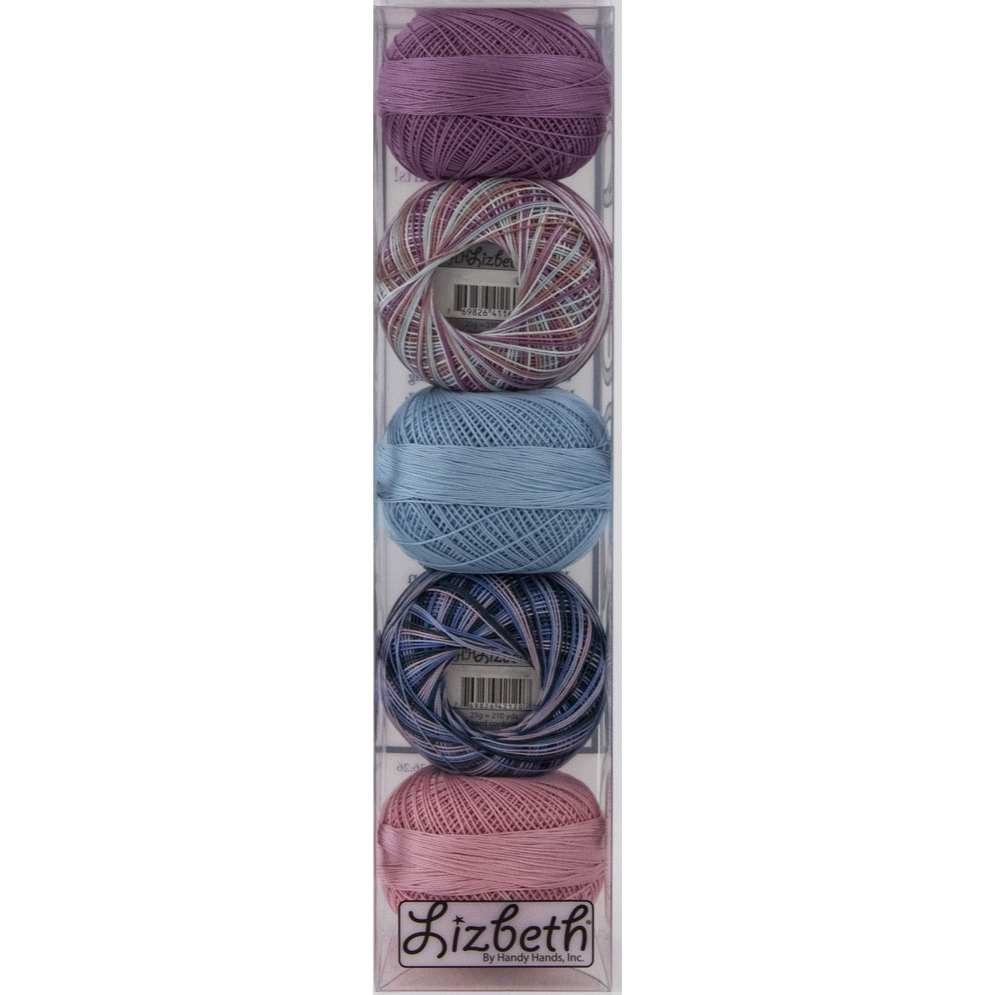 Handy Hands Lizbeth Country Cordonnet Cotton Thread Pack, Size 10 ...