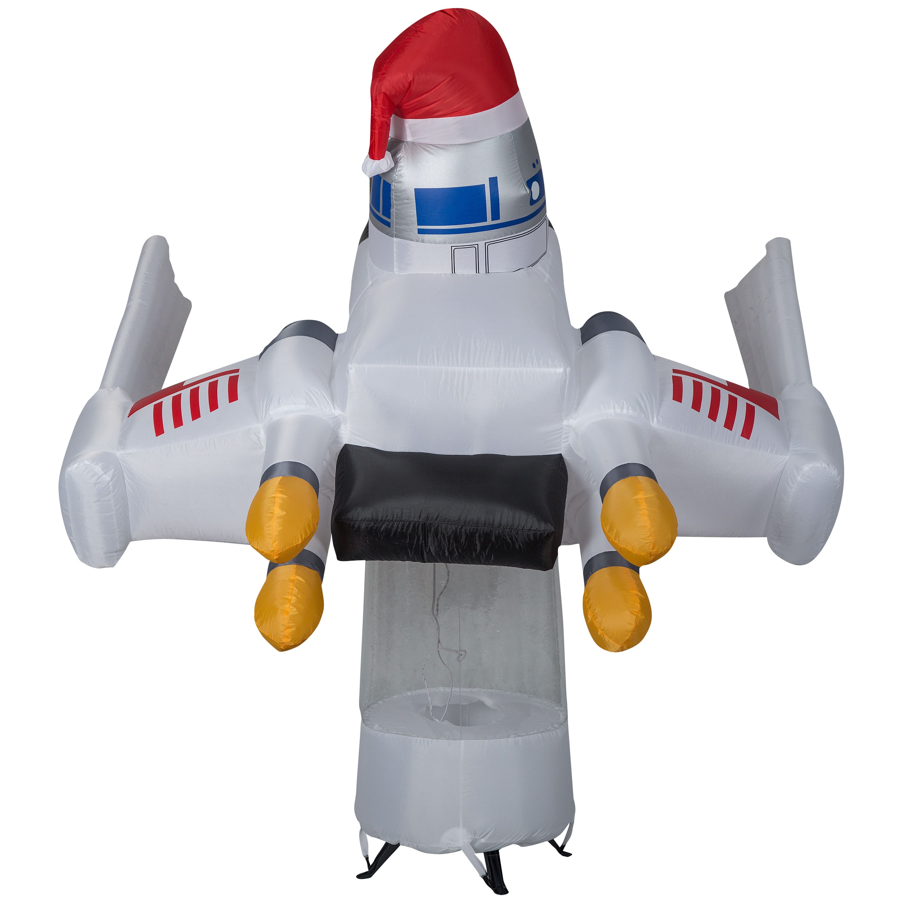 6ft. Airblown® Inflatable Star Wars X-Wing with R2-D2 | Christmas ...