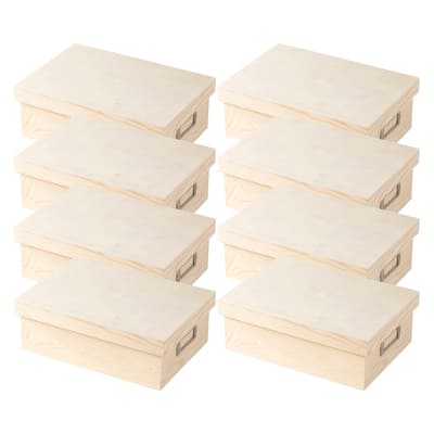 Buy in Bulk - 8 Pack: Wood Photo Box by Make Market® | Michaels