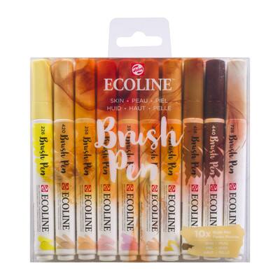 Ecoline™ Skin Colors Brush Marker Set | Michaels