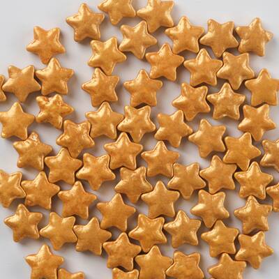 PME Cake Sweet Street® Star Sprinkles, Color: Gold Stars | Michaels