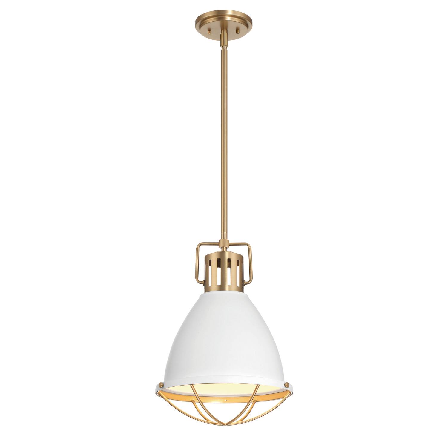 Hello Honey® Kent Industrial Oversized Caged Metal Ceiling Light | Michaels