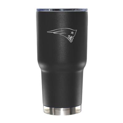 The Memory Company NFL 30oz. Black Tumbler with Etched Logo, Color: New ...