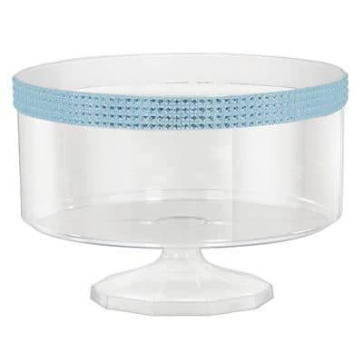6" Small Clear Plastic Trifle Container with Gems, 3ct. | Michaels