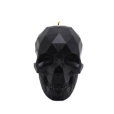 5.5" Black Geo Skull-Shaped Candle by Ashland® | Michaels