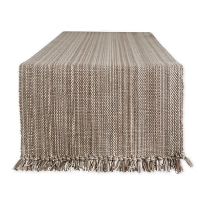 DII® 108" Variegated Fringe Table Runner | Michaels