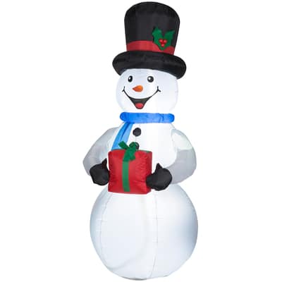 6.5ft. Airblown® Inflatable Snowman | Michaels