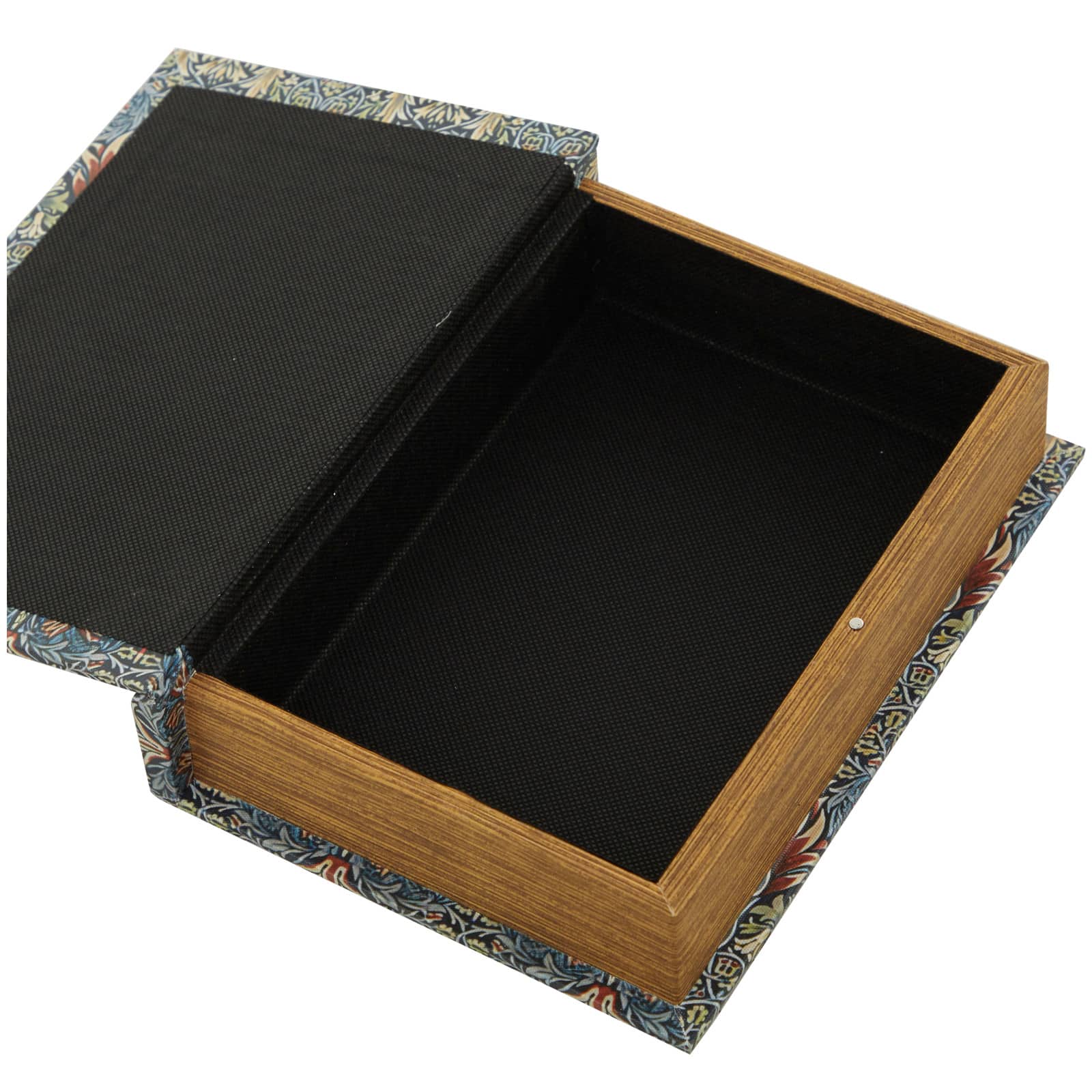 Blue Floral Canvas Faux Book Box Set | Michaels