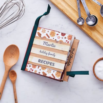 Holiday Recipe Paper Bag Book | Projects | Michaels