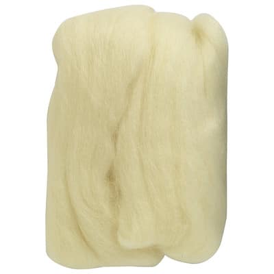 Clover Natural Wool Roving Fibers | Michaels