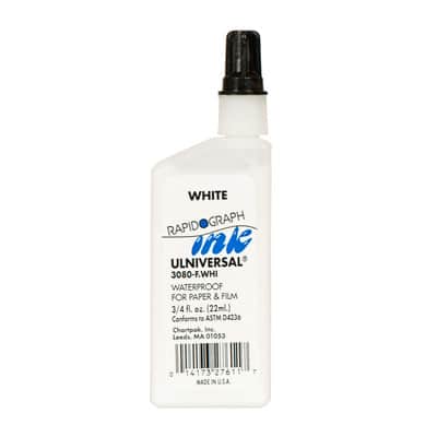 Koh-I-Noor Rapidograph Universal® White Ink, 0.75oz. | Michaels