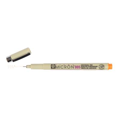 Pigma® Micron™ 005 Fine Line Pen, Color: Orange | Michaels