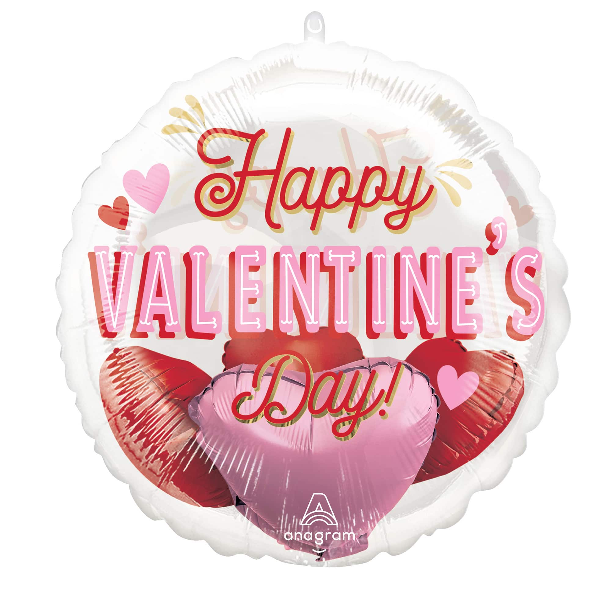 Insiders® 20" Retro Valentine's Foil Balloon | Michaels