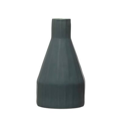 Hello Honey® 9" Slate Blue Ceramic Vase | Michaels