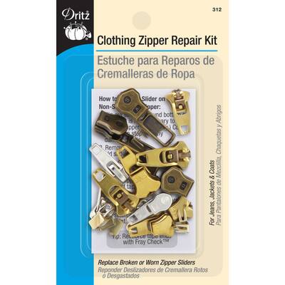 Dritz® Clothing Zipper Repair Kit | Michaels