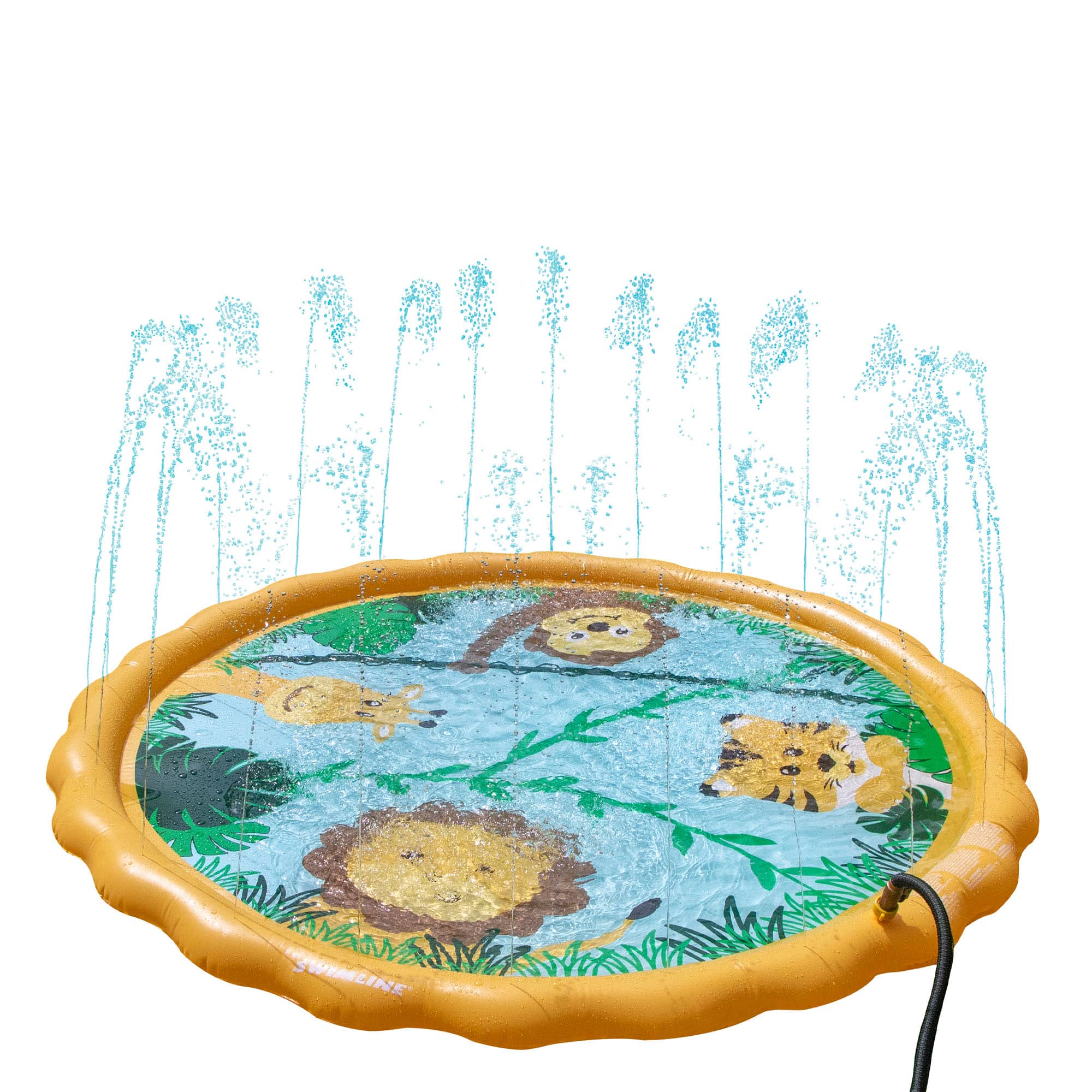 Swim Central 5ft. Inflatable Safari Children's Sprinkler Mat | Michaels