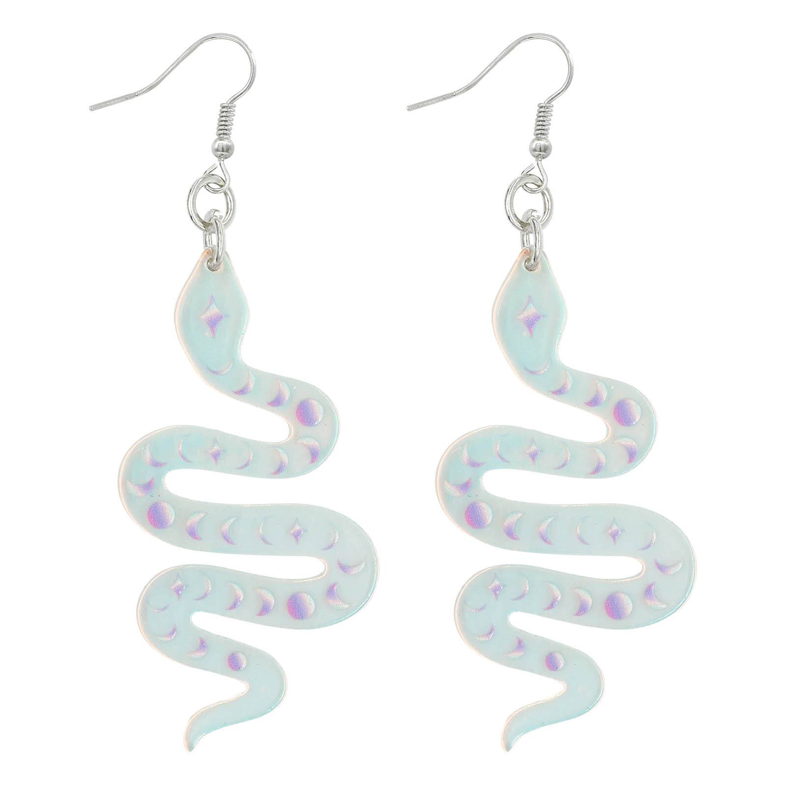 Cute snake earrings store