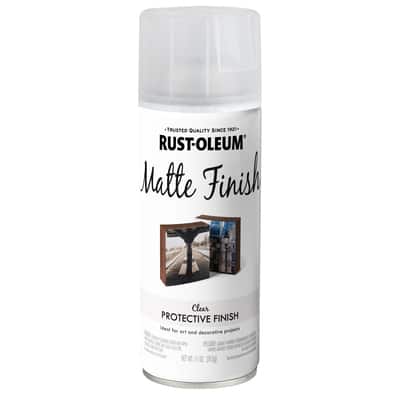 Rust-Oleum® Clear Matte Protective Finish Spray | Michaels
