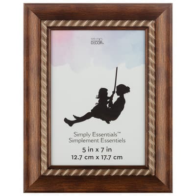 Simply Essentials™ Inner Bronze Rope Frame by Studio Décor® | Michaels