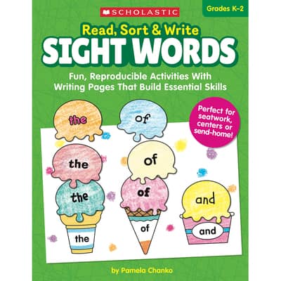 Scholastic® Read, Sort & Write Sight Words | Michaels