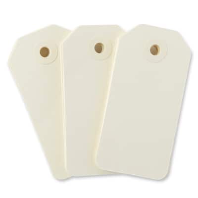 Medium Ivory Tags by Recollections™ | Michaels