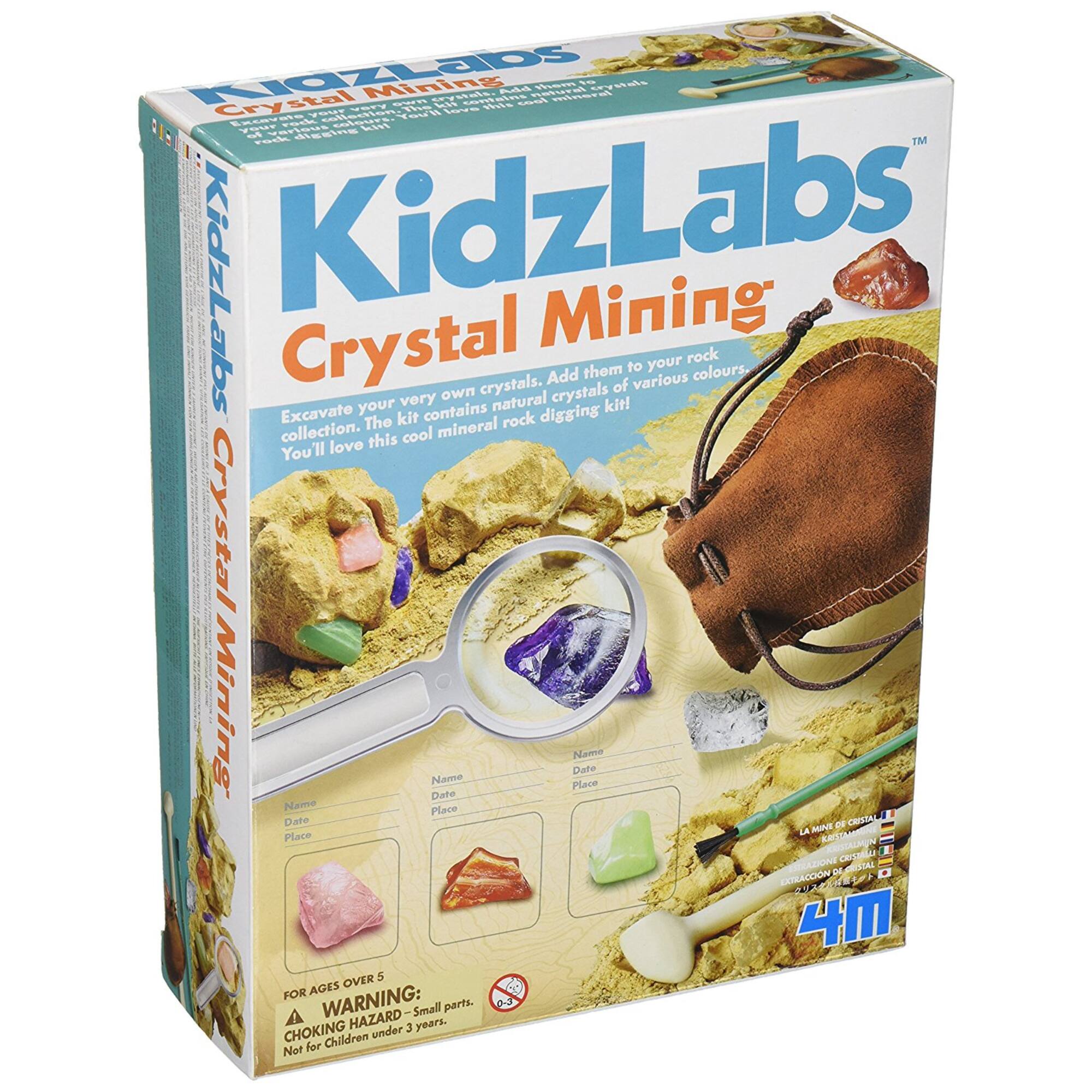 Toysmith® 4M Kidzlabs DIY Geology Science Dig Crystal Mining Kit | Michaels