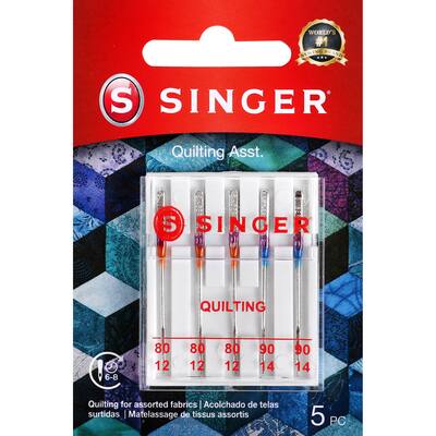 SINGER® Quilting Machine Needles, 5ct. | Michaels