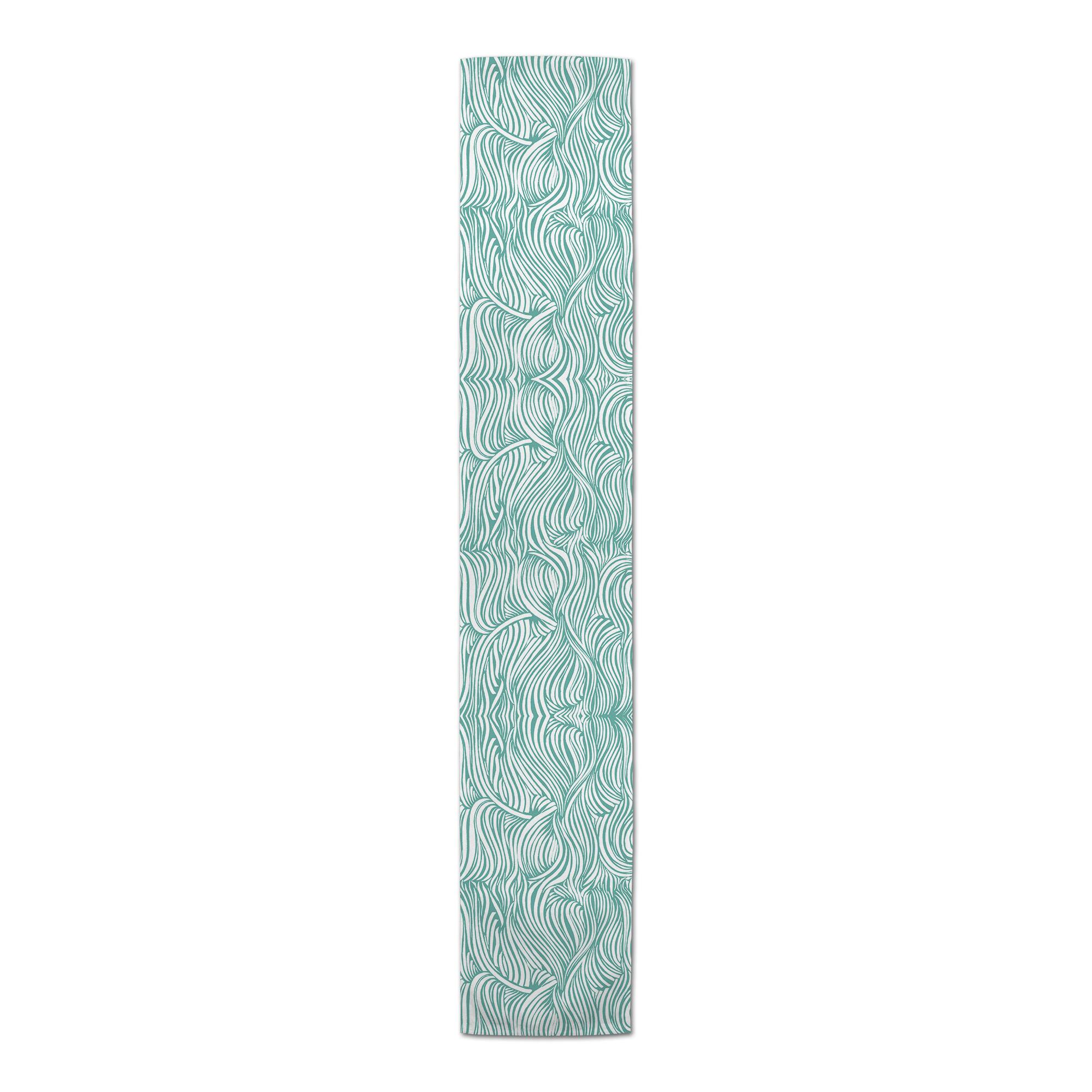 Wave Print Outdoor Table Runner | Michaels