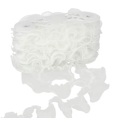 3" Organza Ruffle Wired Trim by Celebrate It® | Michaels