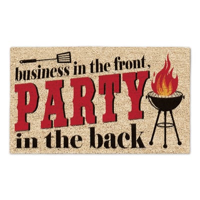 DII® Party In The Back Bbq Doormat | Michaels