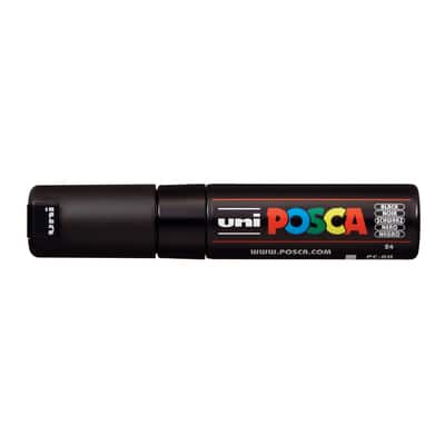 Uni POSCA PC-8K Broad Chisel Tip Paint Marker, Color: Black | Michaels