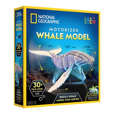 National Geographic™ Motorized Whale Model | Michaels