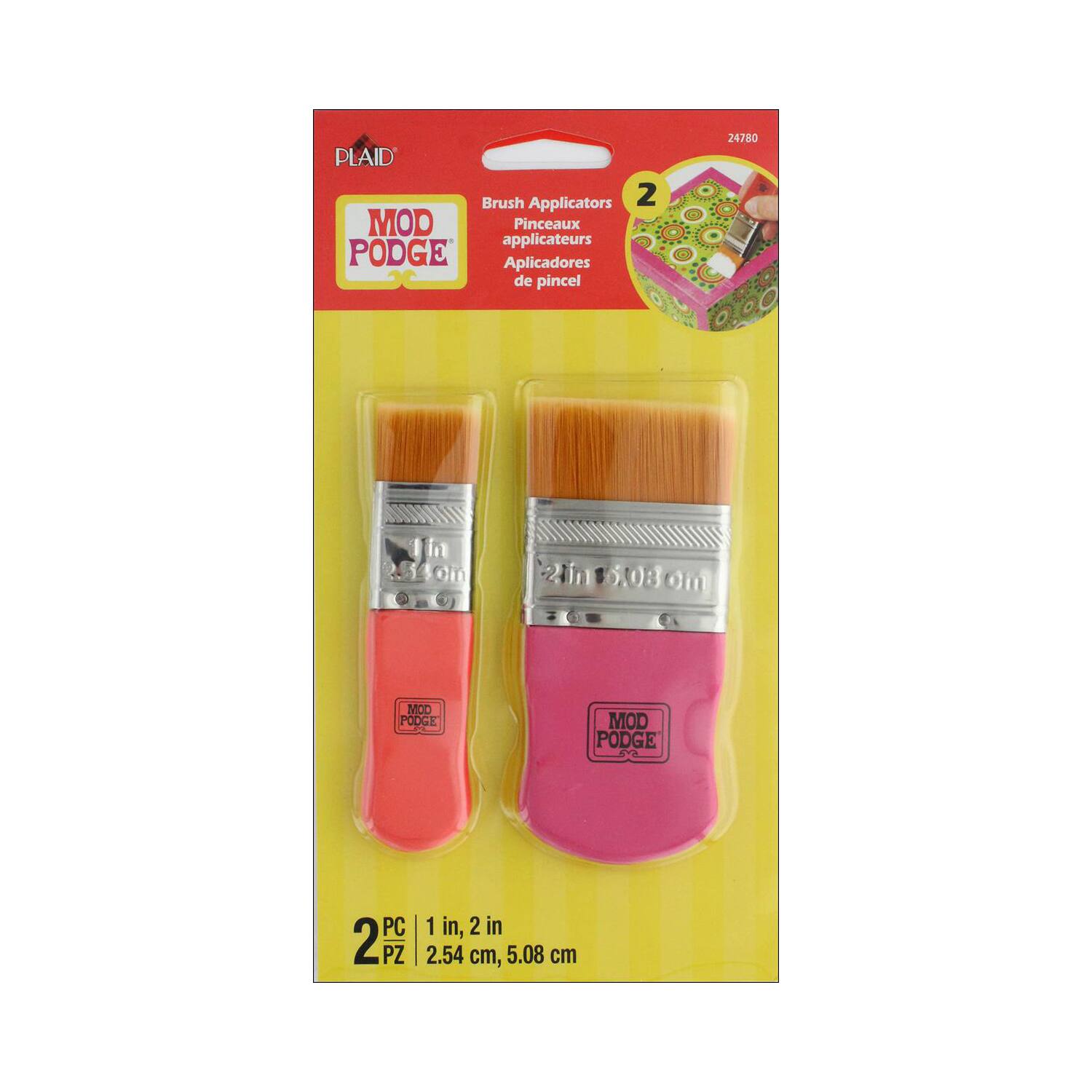 Mod Podge® 2 Piece Tools Brush Set | Michaels
