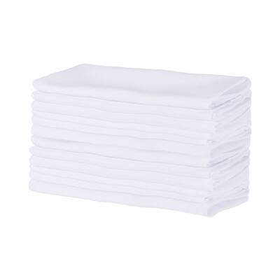 White Commercial Quality 18" x 18" Napkin Set, 12ct. | Michaels