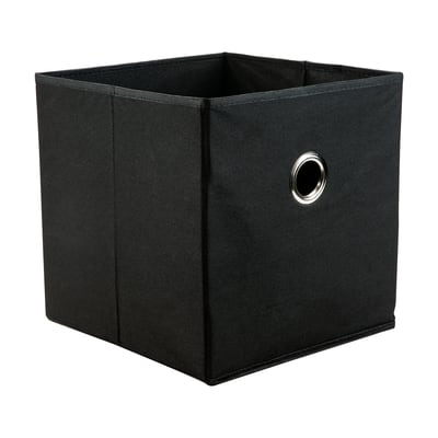 Organize It All 12" Black Storage Cubes, 2ct. | Michaels