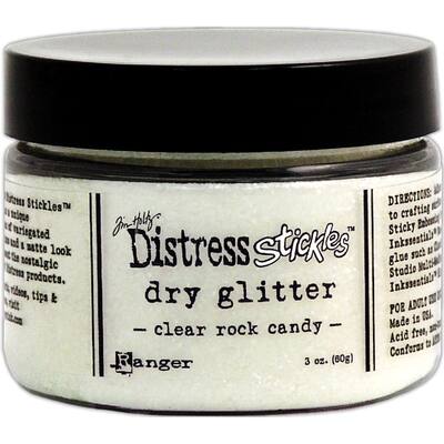 Tim Holtz® Distress Clear Rock Candy Stickles Dry Glitter | Michaels