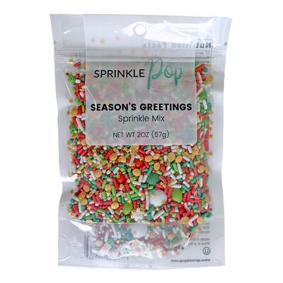 Sprinkle Pop Season's Greetings Sprinkle Mix | Michaels