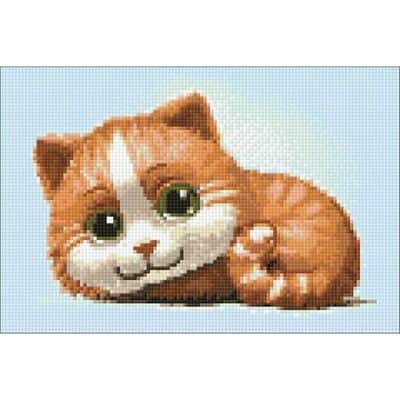Wizardi Ginger Cat Diamond Painting Kit | Michaels
