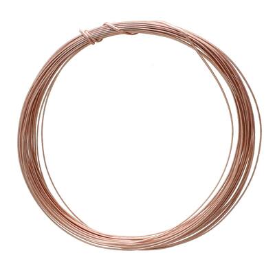 The Beadsmith® Wire Elements™ 21 Gauge Tarnish Resistant Half Round ...