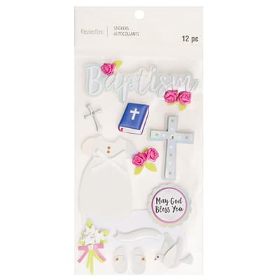 Baptism Dimensional Stickers by Recollections™ | Michaels
