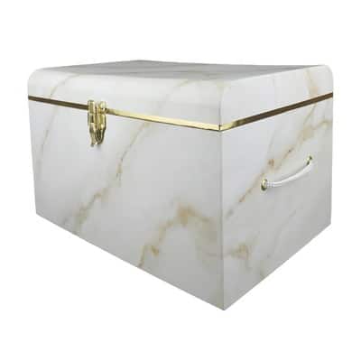 Large Traditional Marble Decorative Trunk by Ashland® | Michaels