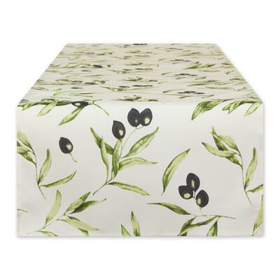 Olives Print Outdoor Table Runner,, 14" x 72" | Michaels