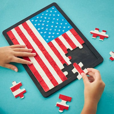 Kids Patriotic Puzzle | Projects | Michaels