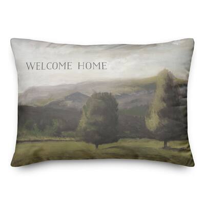 Welcome Home Landscape 14" x 20" Throw Pillow | Michaels