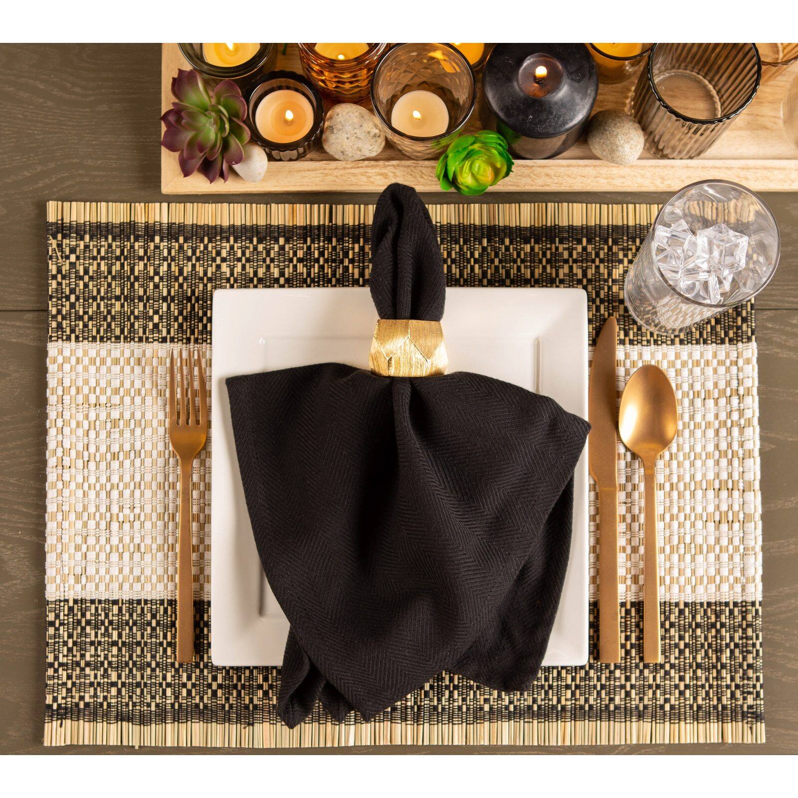 DII® Urban Oasis Reed Placemat Set, 6ct. | Michaels