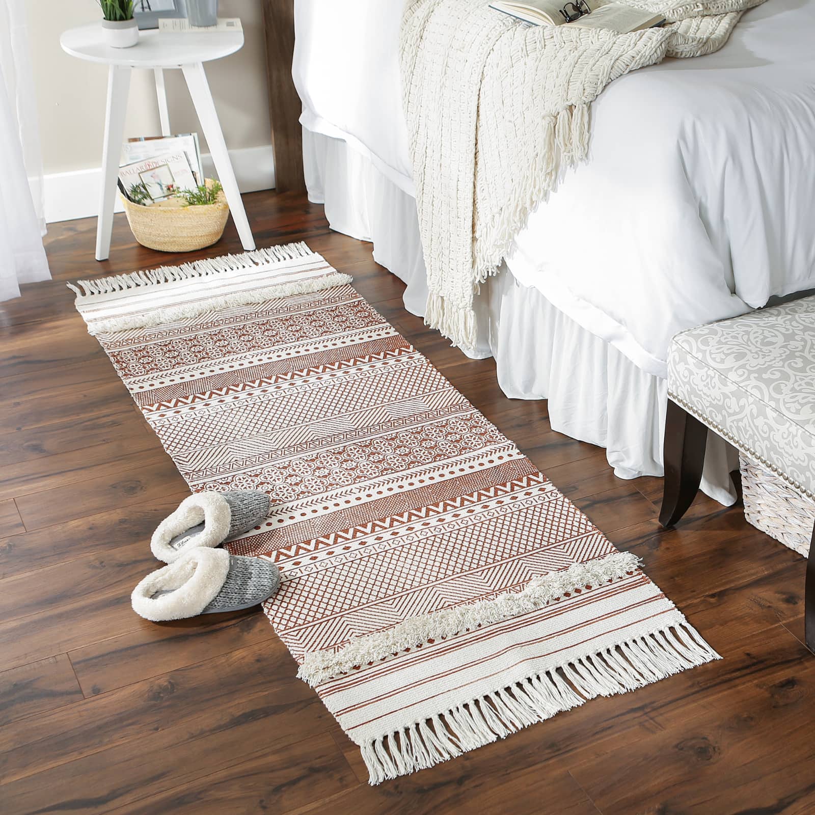 DII® Hand-Loomed Shag Rug Runner, 2ft. x 3" x 6ft. | Michaels