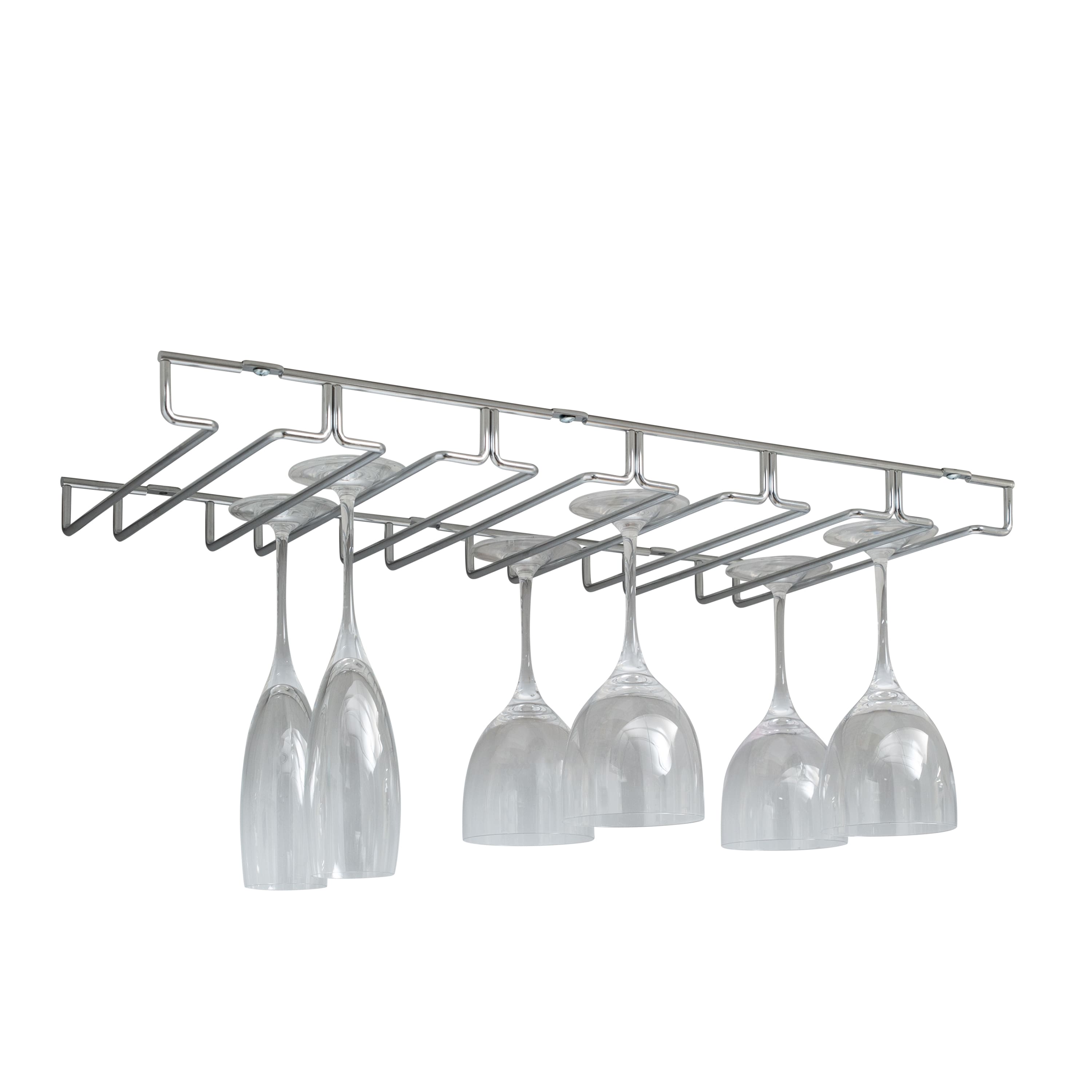 Organize It All Chrome Stemware Rack | Kitchen Organization | Michaels