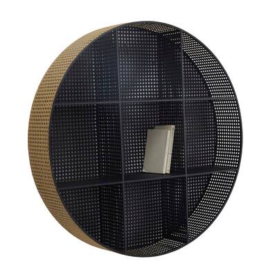 Black Modern Wall Shelf, 32" x 6" x 32" | Michaels