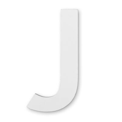 5.5" White MDF Letter by Make Market®, Color: J | Michaels