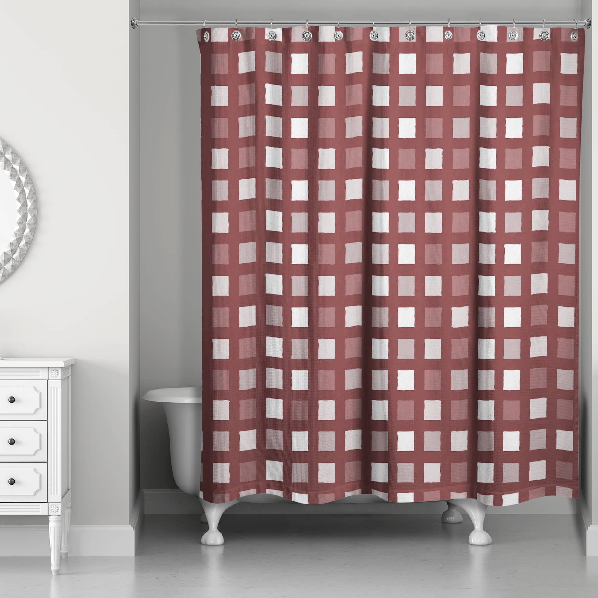 Squares Shower Curtain | Michaels